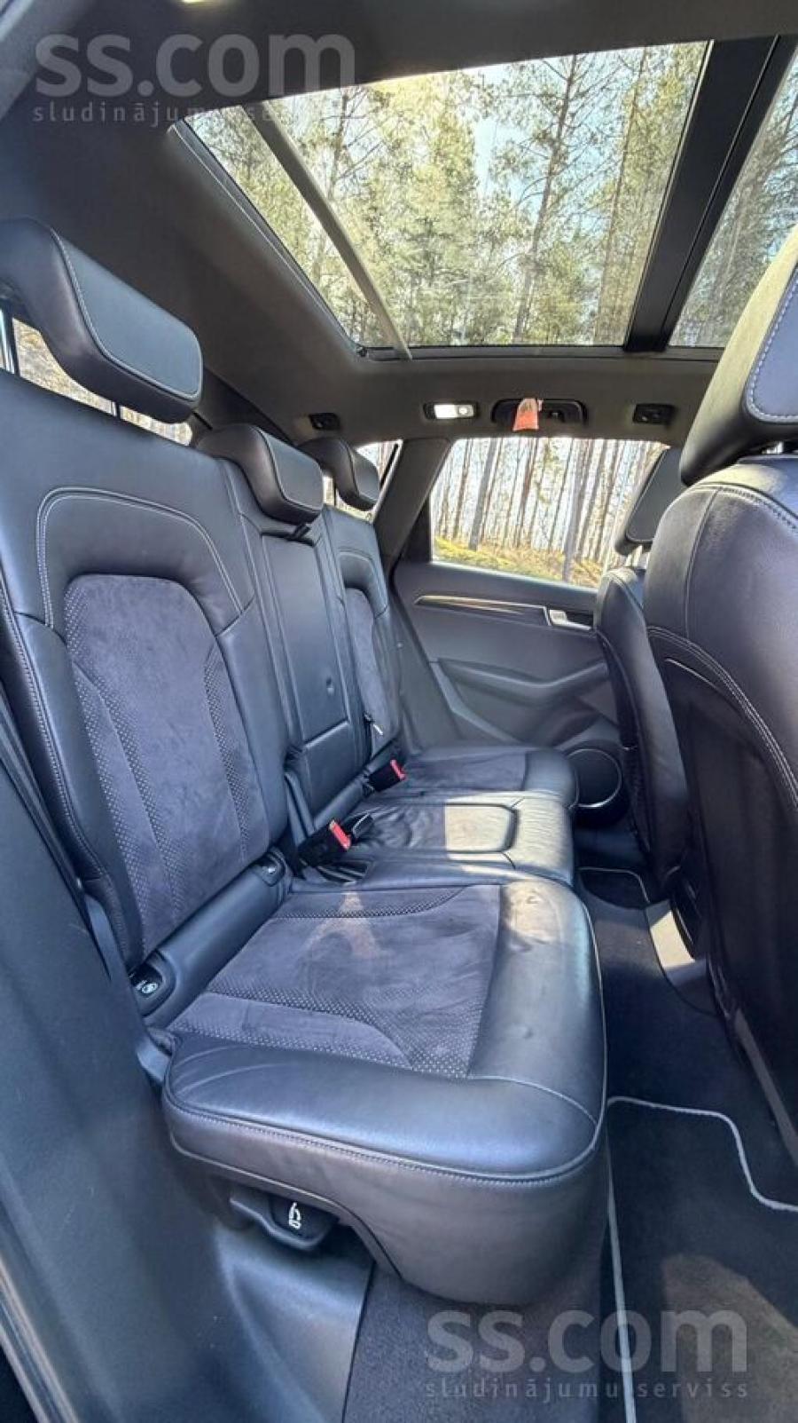 Black Audi Q5 2009 in Riga, with an engine capacity of 3.00 L and mileage of 295 thousand km for 10000 €, photo 25 on AUTOMOTO.COM.LV