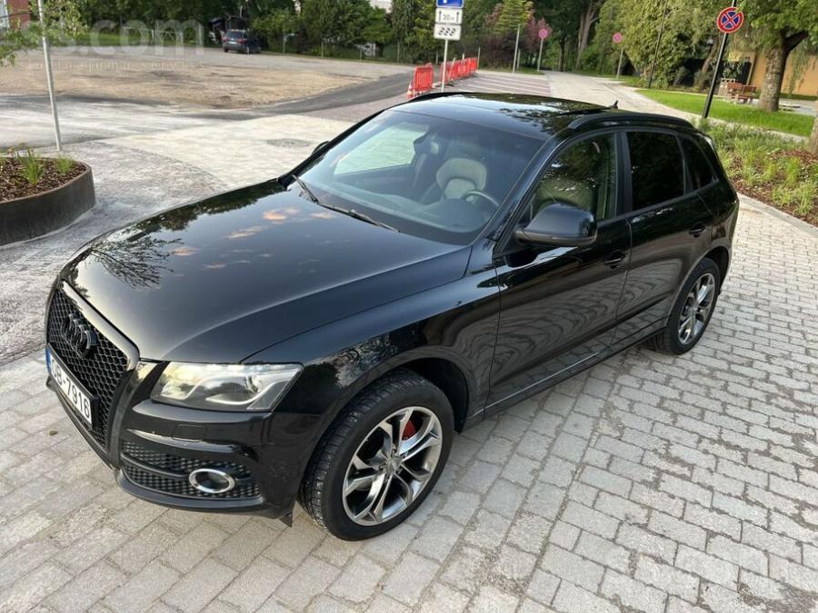 Черный Ауди Ку 5 2009 в Рига, объемом двигателя 3.00 л и пробегом 348 тыс. км за 10089 €, фото 1 на AUTOMOTO.COM.LV