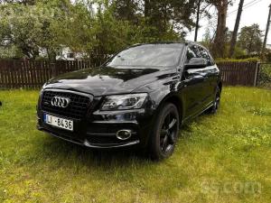 Black Audi Q5 2009 in Riga, with an engine capacity of 2.00 L and mileage of 309 thousand km for 8900 €, photo 3 on AUTOMOTO.COM.LV