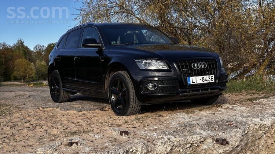 Black Audi Q5 2009 in Riga, with an engine capacity of 2.00 L and mileage of 309 thousand km for 8900 €, photo 10 on AUTOMOTO.COM.LV
