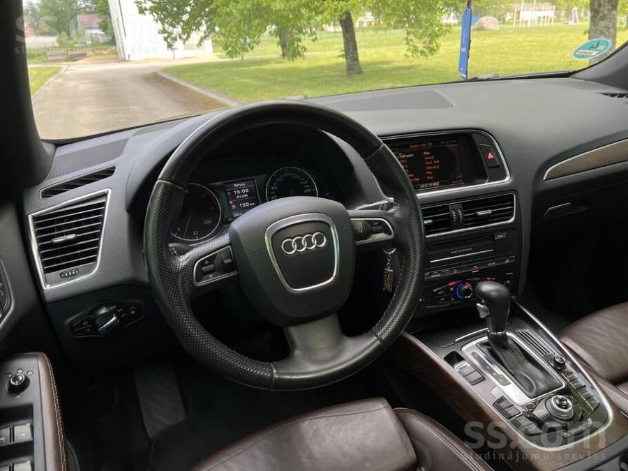 Melns Audi Q5 2009 Cēsis, ar dzinēja tilpumu 3.00 L un nobraukumu 287 tūkst. km par 7950 €, foto 8 vietnē AUTOMOTO.COM.LV