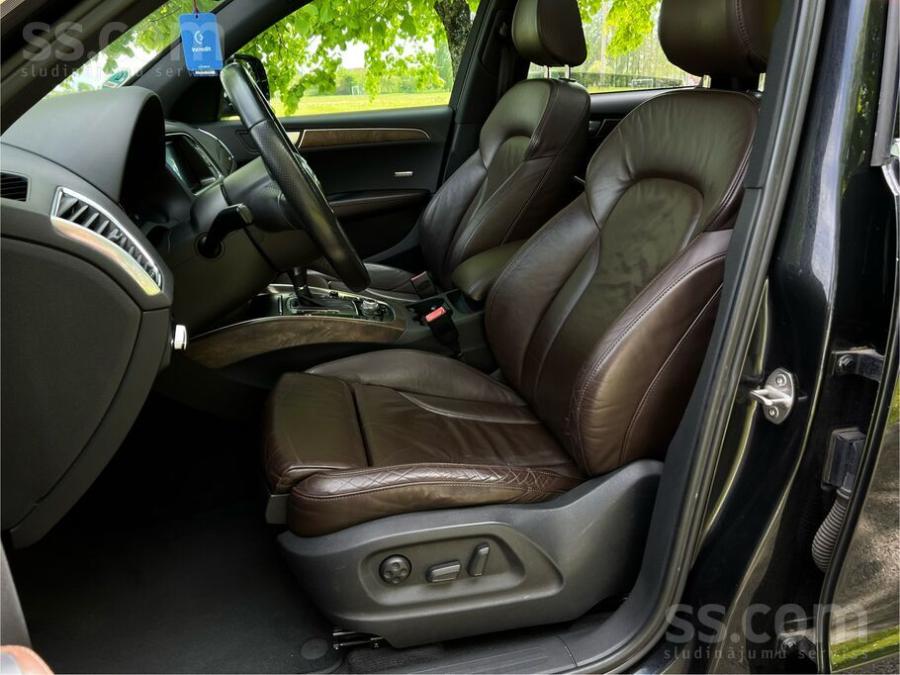Melns Audi Q5 2009 Cēsis, ar dzinēja tilpumu 3.00 L un nobraukumu 287 tūkst. km par 7950 €, foto 9 vietnē AUTOMOTO.COM.LV