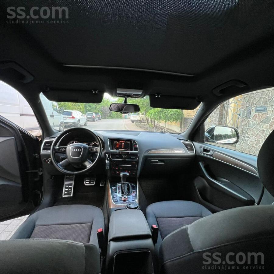 Melns Audi Q5 2009 Rīga, ar dzinēja tilpumu 2.00 L un nobraukumu 231 tūkst. km par 8290 €, foto 12 vietnē AUTOMOTO.COM.LV