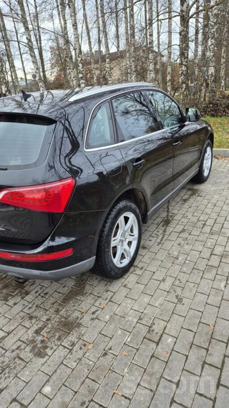 Black Audi Q5 2009 in Riga, with an engine capacity of 2.00 L and mileage of 260 thousand km for 9890 €, photo 6 on AUTOMOTO.COM.LV