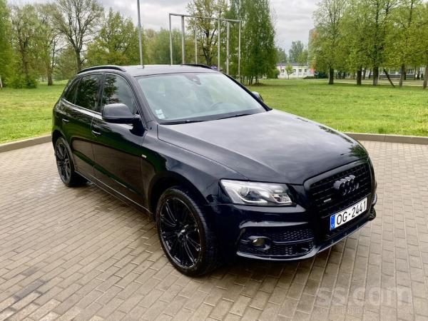 Black Audi Q5 2009 in Riga, with an engine capacity of 3.00 L and mileage of 245 thousand km for 8000 €, photo 3 on AUTOMOTO.COM.LV