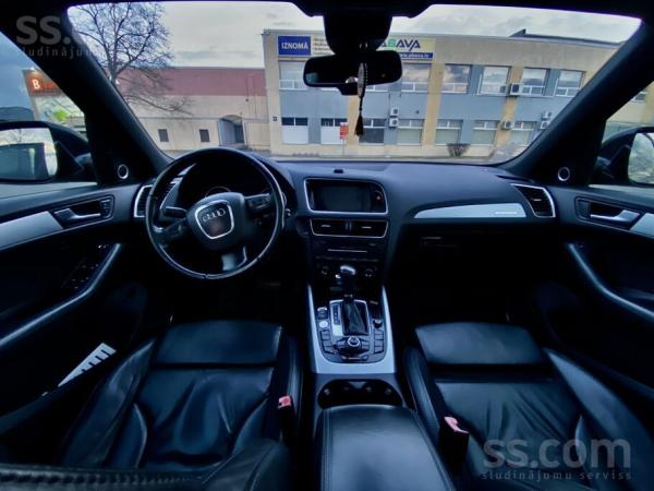 Black Audi Q5 2009 in Riga, with an engine capacity of 3.00 L and mileage of 245 thousand km for 8000 €, photo 7 on AUTOMOTO.COM.LV