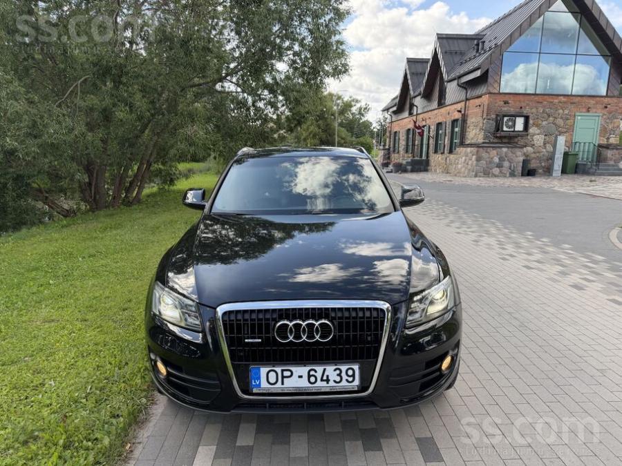 Melns Audi Q5 2009 Rēzekne, ar dzinēja tilpumu 3.00 L un nobraukumu 0 tūkst. km par 8950 €, foto 1 vietnē AUTOMOTO.COM.LV