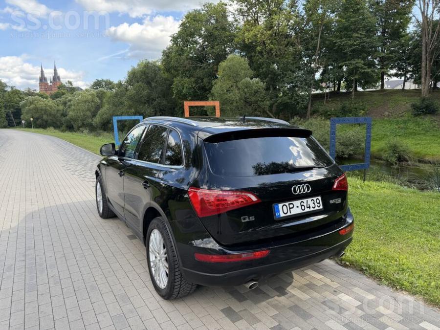 Melns Audi Q5 2009 Rēzekne, ar dzinēja tilpumu 3.00 L un nobraukumu 0 tūkst. km par 8950 €, foto 8 vietnē AUTOMOTO.COM.LV