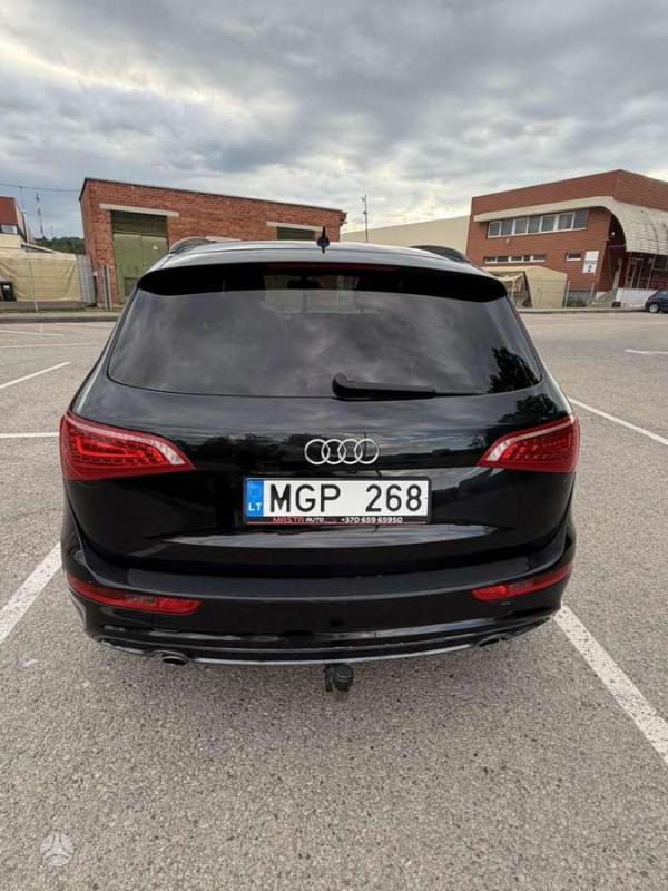 Melns Audi Q5 2009 Alīta, ar dzinēja tilpumu 2.97 L un nobraukumu 272 tūkst. km par 9000 €, foto 6 vietnē AUTOMOTO.COM.LV