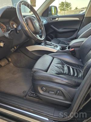 Black Audi Q5 2009 in Riga, with an engine capacity of 3.00 L and mileage of 365 thousand km for 8200 €, photo 6 on AUTOMOTO.COM.LV