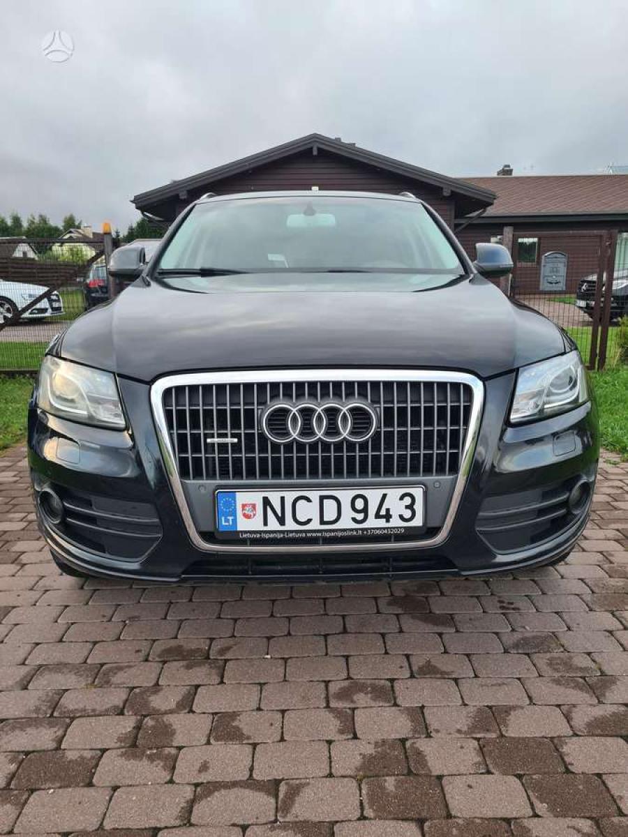 Black Audi Q5 2009 in Kaisiadorys, with an engine capacity of 1.97 L and mileage of 365 thousand km for 6250 €, photo 10 on AUTOMOTO.COM.LV
