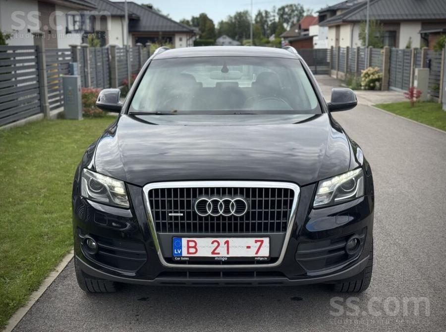 Black Audi Q5 2009 in Jelgava, with an engine capacity of 2.00 L and mileage of 279 thousand km for 7700 €, photo 6 on AUTOMOTO.COM.LV
