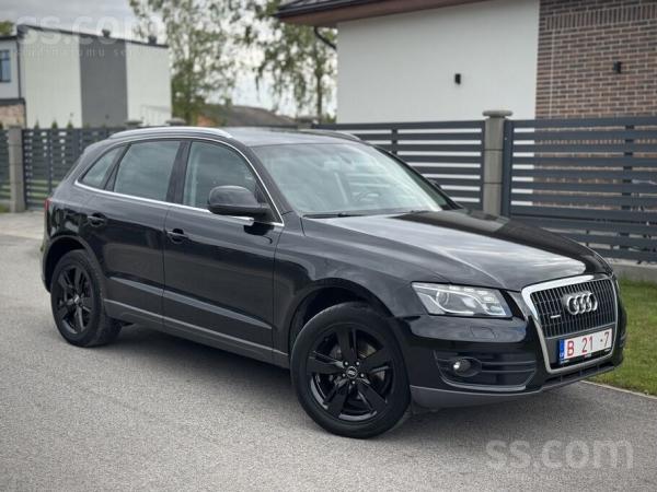 Black Audi Q5 2009 in Jelgava, with an engine capacity of 2.00 L and mileage of 279 thousand km for 7700 €, photo 7 on AUTOMOTO.COM.LV