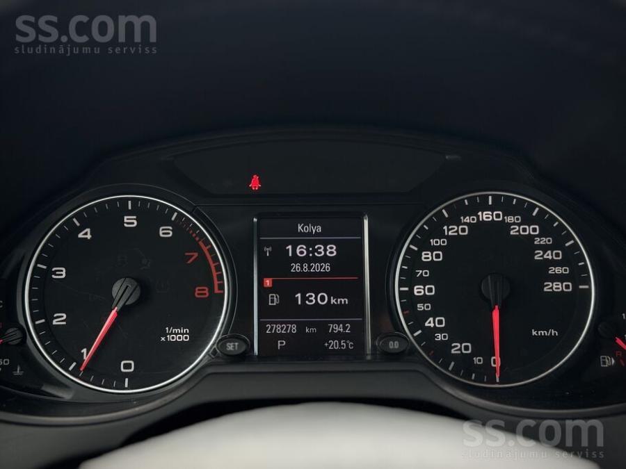 Black Audi Q5 2009 in Jelgava, with an engine capacity of 2.00 L and mileage of 279 thousand km for 7700 €, photo 21 on AUTOMOTO.COM.LV