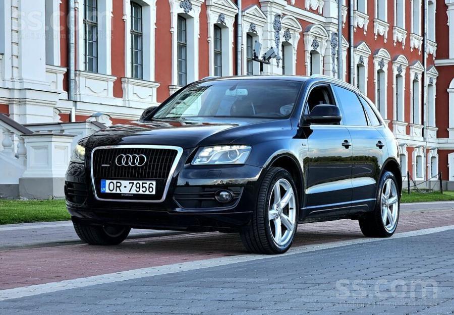 Black Audi Q5 2009 in Jelgava, with an engine capacity of 3.00 L and mileage of 246 thousand km for 9690 €, photo 1 on AUTOMOTO.COM.LV