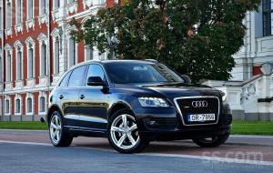 Black Audi Q5 2009 in Jelgava, with an engine capacity of 3.00 L and mileage of 246 thousand km for 9690 €, photo 3 on AUTOMOTO.COM.LV