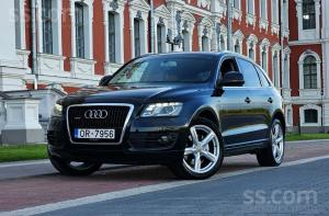 Black Audi Q5 2009 in Jelgava, with an engine capacity of 3.00 L and mileage of 246 thousand km for 9690 €, photo 4 on AUTOMOTO.COM.LV