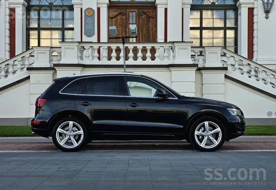 Black Audi Q5 2009 in Jelgava, with an engine capacity of 3.00 L and mileage of 246 thousand km for 9690 €, photo 6 on AUTOMOTO.COM.LV