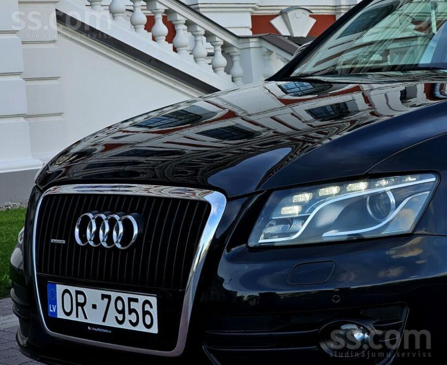 Black Audi Q5 2009 in Jelgava, with an engine capacity of 3.00 L and mileage of 246 thousand km for 9690 €, photo 23 on AUTOMOTO.COM.LV