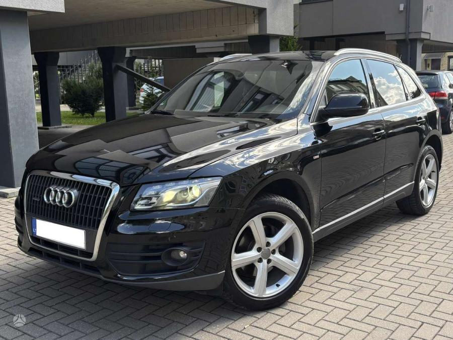 Black Audi Q5 2009 in Kaunas, with an engine capacity of 1.98 L and mileage of 300 thousand km for 6000 €, photo 7 on AUTOMOTO.COM.LV