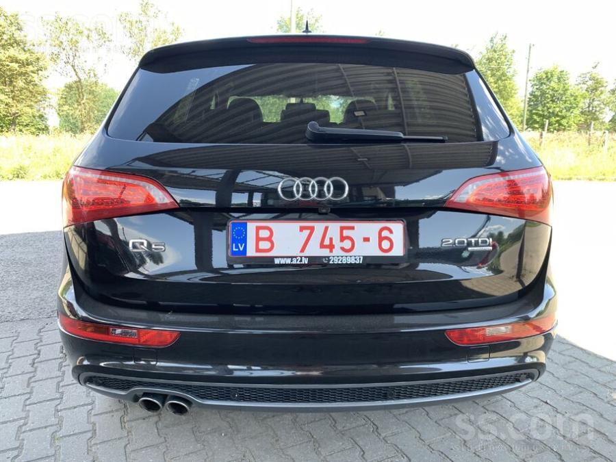 Black Audi Q5 2010 in Ogre, with an engine capacity of 2.00 L and mileage of 218 thousand km for 10570 €, photo 6 on AUTOMOTO.COM.LV