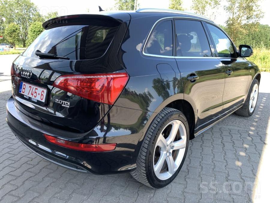 Black Audi Q5 2010 in Ogre, with an engine capacity of 2.00 L and mileage of 218 thousand km for 10570 €, photo 7 on AUTOMOTO.COM.LV