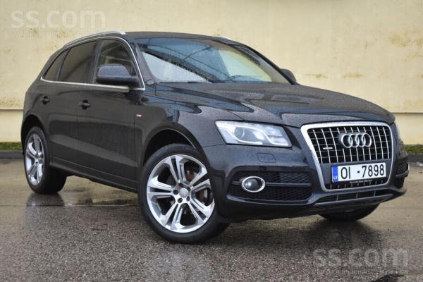 Melns Audi Q5 2010 Talsi, ar dzinēja tilpumu 2.00 L un nobraukumu 176 tūkst. km par 9500 €, foto 1 vietnē AUTOMOTO.COM.LV