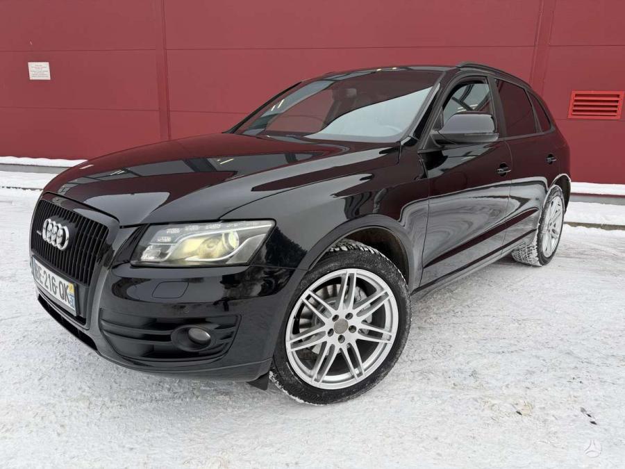 Melns Audi Q5 2010 Kauņa, ar dzinēja tilpumu 2.97 L un nobraukumu 266 tūkst. km par 9950 €, foto 3 vietnē AUTOMOTO.COM.LV