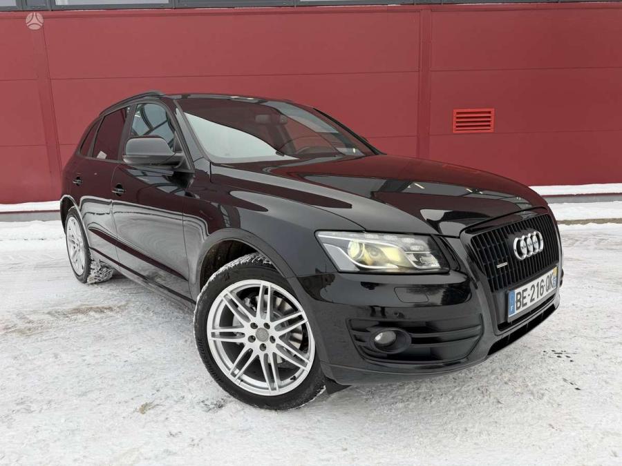 Melns Audi Q5 2010 Kauņa, ar dzinēja tilpumu 2.97 L un nobraukumu 266 tūkst. km par 9950 €, foto 5 vietnē AUTOMOTO.COM.LV