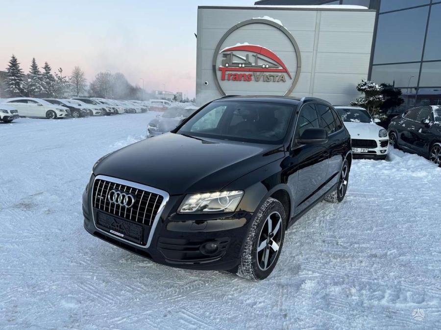 Melns Audi Q5 2010 Telšiai, ar dzinēja tilpumu 1.97 L un nobraukumu 192 tūkst. km par 9200 €, foto 1 vietnē AUTOMOTO.COM.LV