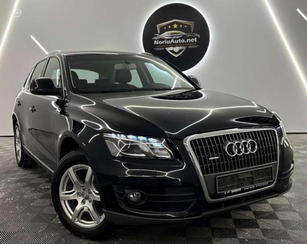 Black Audi Q5 2010 in Marijampole, with an engine capacity of 1.97 L and mileage of 325 thousand km for 8999 €, photo 1 on AUTOMOTO.COM.LV