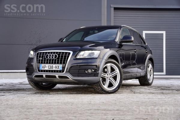 Black Audi Q5 2010 in Riga, with an engine capacity of 3.00 L and mileage of 317 thousand km for 10990 €, photo 1 on AUTOMOTO.COM.LV