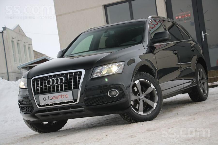 Black Audi Q5 2010 in Tukums, with an engine capacity of 2.00 L and mileage of 205 thousand km for 11658 €, photo 1 on AUTOMOTO.COM.LV