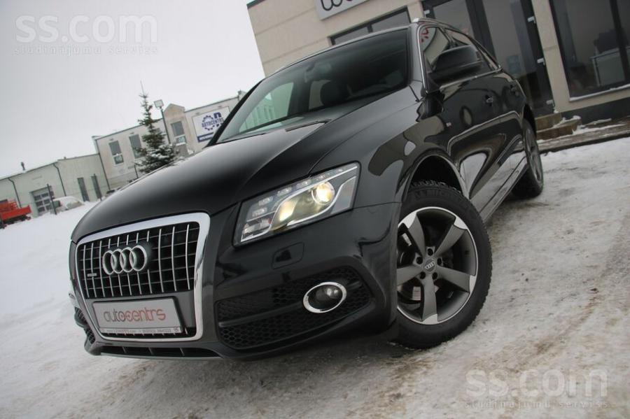 Black Audi Q5 2010 in Tukums, with an engine capacity of 2.00 L and mileage of 205 thousand km for 11658 €, photo 2 on AUTOMOTO.COM.LV