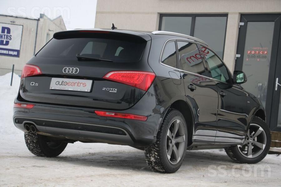 Black Audi Q5 2010 in Tukums, with an engine capacity of 2.00 L and mileage of 205 thousand km for 11658 €, photo 5 on AUTOMOTO.COM.LV