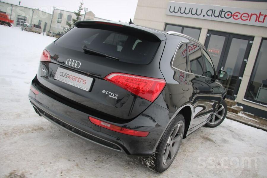 Black Audi Q5 2010 in Tukums, with an engine capacity of 2.00 L and mileage of 205 thousand km for 11658 €, photo 6 on AUTOMOTO.COM.LV