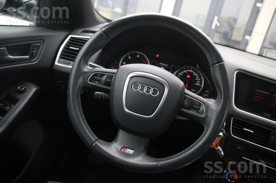 Black Audi Q5 2010 in Tukums, with an engine capacity of 2.00 L and mileage of 205 thousand km for 11658 €, photo 24 on AUTOMOTO.COM.LV