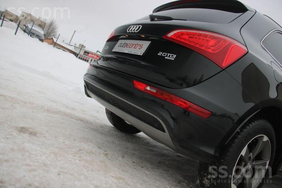 Black Audi Q5 2010 in Tukums, with an engine capacity of 2.00 L and mileage of 205 thousand km for 11658 €, photo 32 on AUTOMOTO.COM.LV