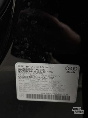Black Audi Q5 2010 in Kaunas, with an engine capacity of 3.20 L and mileage of 298 thousand km for 6400 €, photo 22 on AUTOMOTO.COM.LV