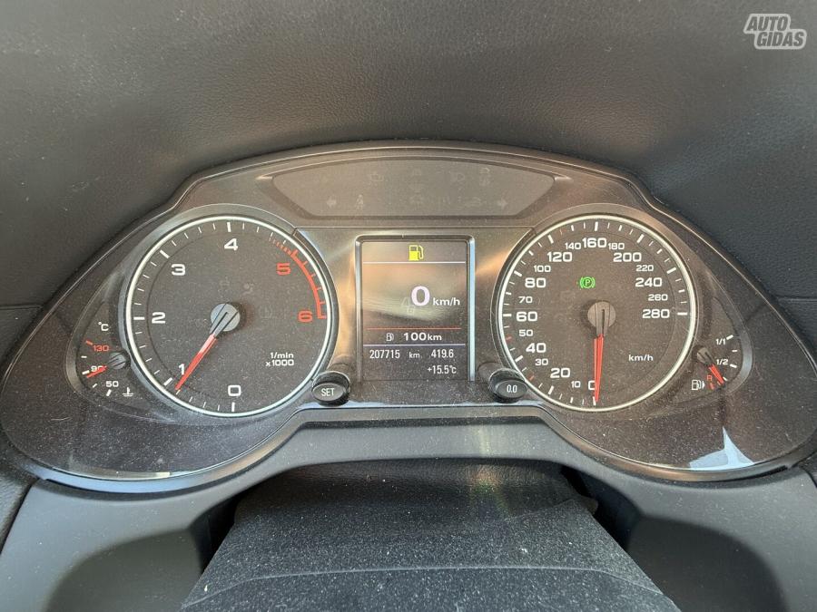 Black Audi Q5 2010 in Kaunas, with an engine capacity of 2.00 L and mileage of 208 thousand km for 10500 €, photo 12 on AUTOMOTO.COM.LV
