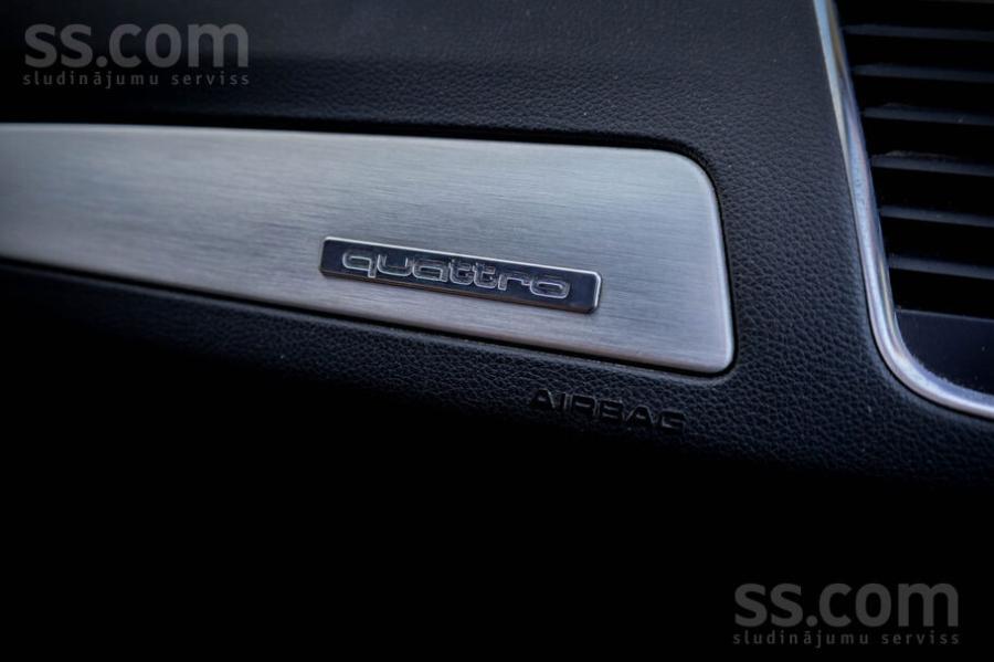 Black Audi Q5 2010 in Riga, with an engine capacity of 3.00 L and mileage of 347 thousand km for 9990 €, photo 13 on AUTOMOTO.COM.LV
