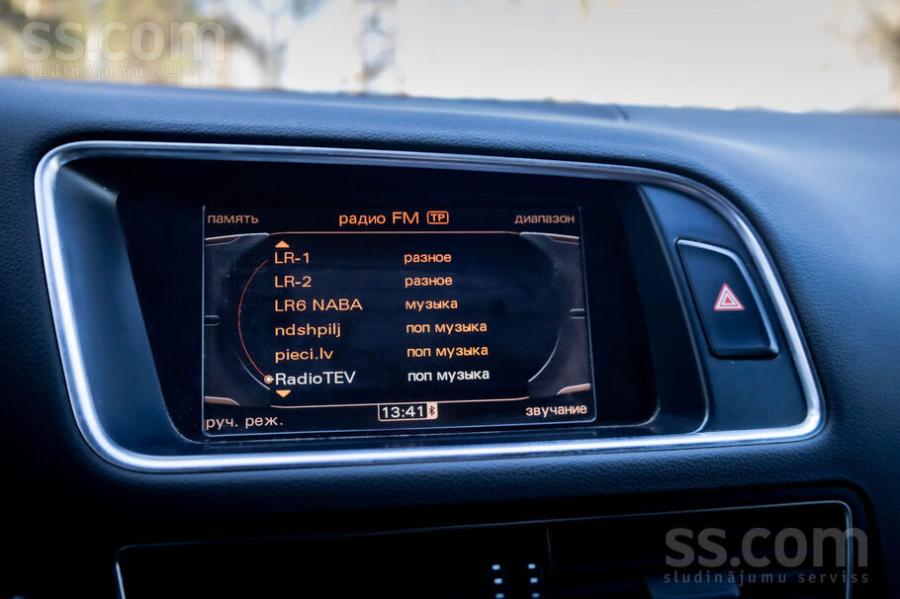 Black Audi Q5 2010 in Riga, with an engine capacity of 3.00 L and mileage of 347 thousand km for 9990 €, photo 21 on AUTOMOTO.COM.LV