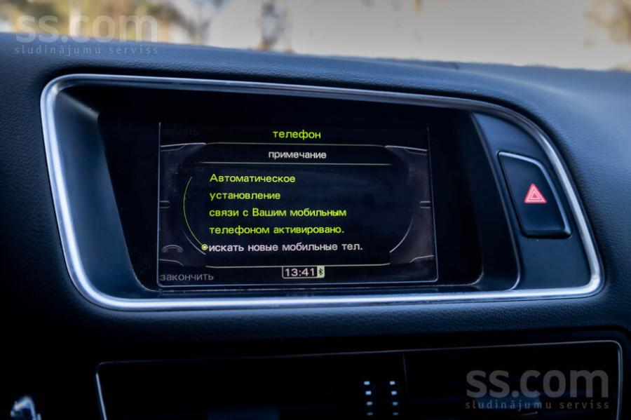 Black Audi Q5 2010 in Riga, with an engine capacity of 3.00 L and mileage of 347 thousand km for 9990 €, photo 23 on AUTOMOTO.COM.LV
