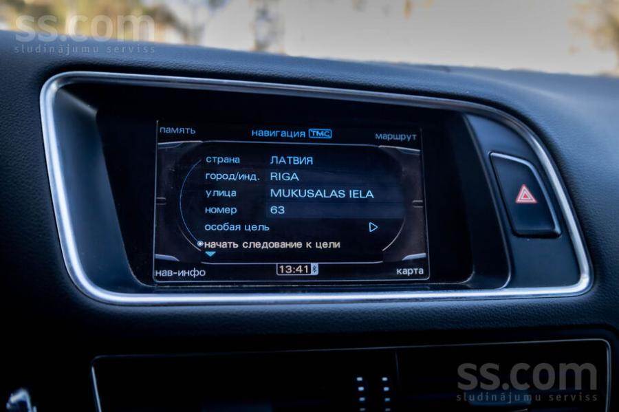 Black Audi Q5 2010 in Riga, with an engine capacity of 3.00 L and mileage of 347 thousand km for 9990 €, photo 24 on AUTOMOTO.COM.LV