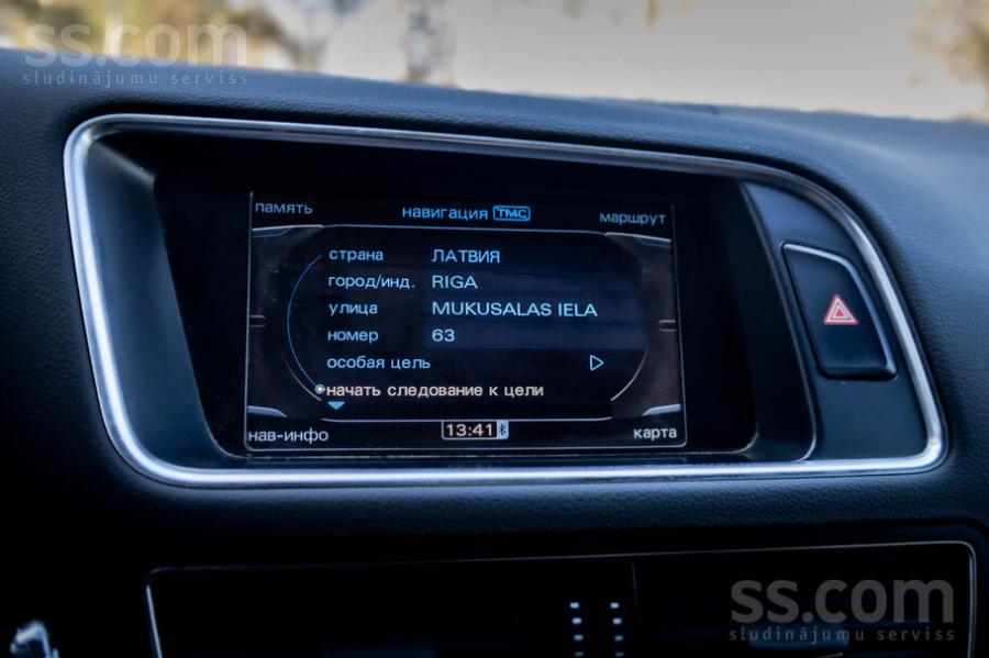 Black Audi Q5 2010 in Riga, with an engine capacity of 3.00 L and mileage of 347 thousand km for 9990 €, photo 24 on AUTOMOTO.COM.LV