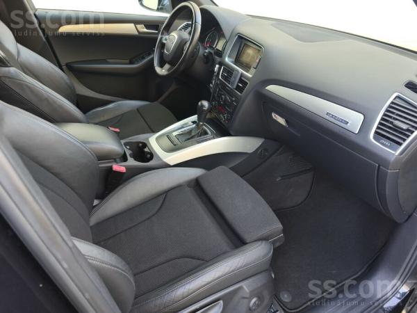 Black Audi Q5 2010 in Riga, with an engine capacity of 3.00 L and mileage of 0 thousand km for 9000 €, photo 9 on AUTOMOTO.COM.LV