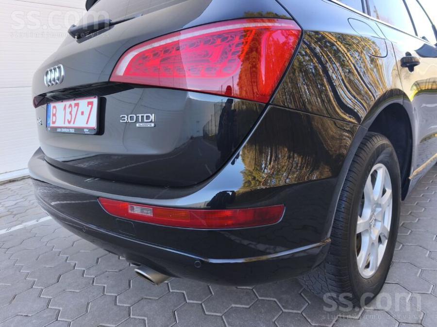Black Audi Q5 2010 in Riga, with an engine capacity of 3.00 L and mileage of 0 thousand km for 9000 €, photo 23 on AUTOMOTO.COM.LV
