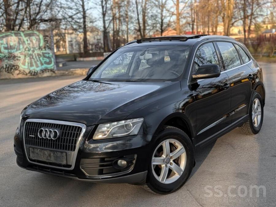 Black Audi Q5 2010 in Jurmala, with an engine capacity of 2.00 L and mileage of 0 thousand km for 8750 €, photo 3 on AUTOMOTO.COM.LV
