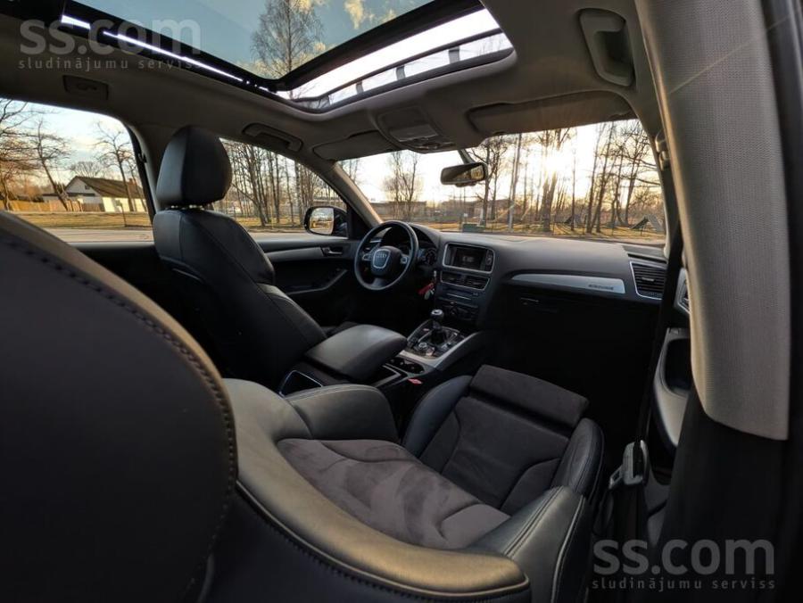 Black Audi Q5 2010 in Jurmala, with an engine capacity of 2.00 L and mileage of 0 thousand km for 8750 €, photo 10 on AUTOMOTO.COM.LV