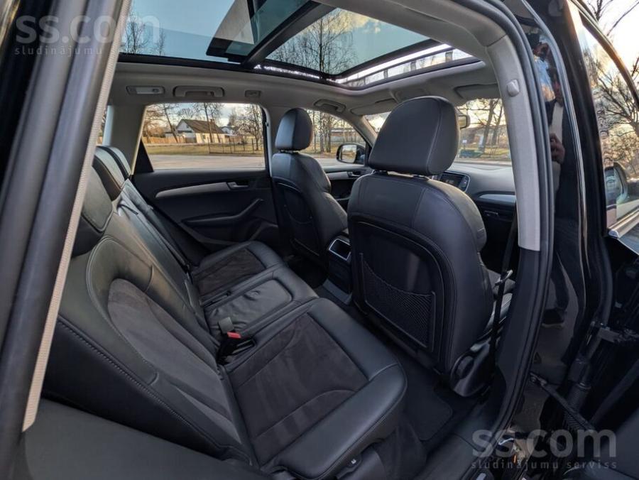 Black Audi Q5 2010 in Jurmala, with an engine capacity of 2.00 L and mileage of 0 thousand km for 8750 €, photo 18 on AUTOMOTO.COM.LV
